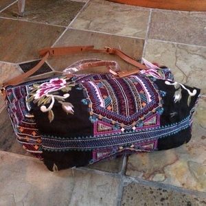 Johnny Was | Bags | Nwt Johnny Was Floral Weekender Bag | Poshmark